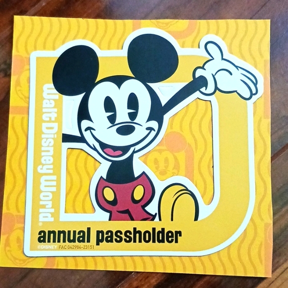Disney | Holiday | Walt Disney World Mickey Mouse Car Magnet Annual ...